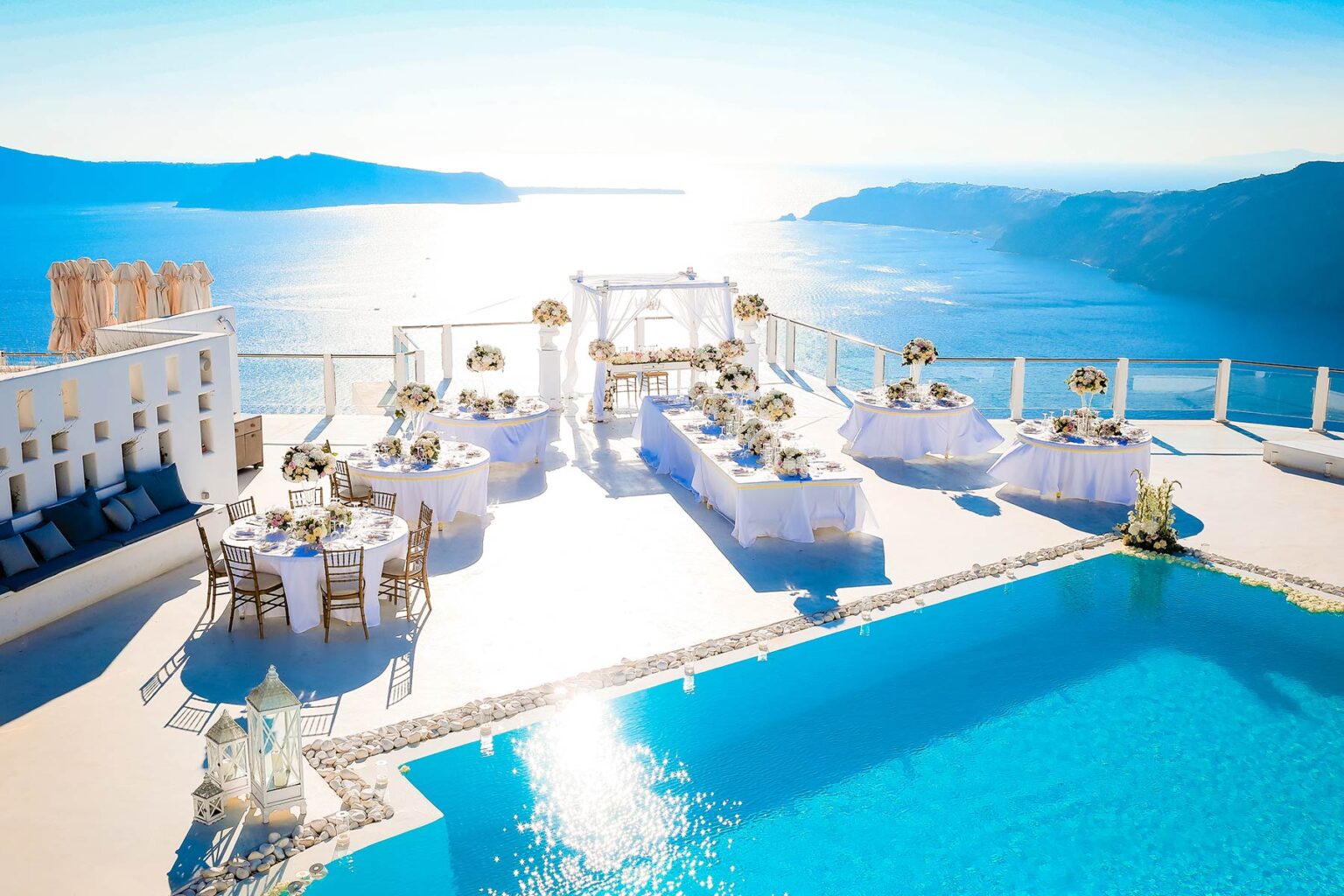 17 Beautiful Wedding Venues In Santorini - Wedding In Greece